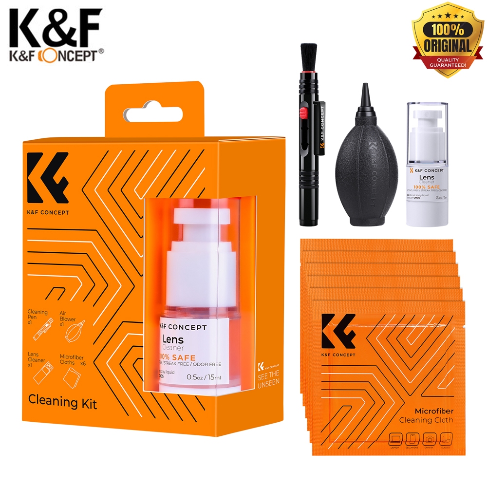 Jual K&F Concept Cleaning Kit Lens 4 In 1 Pembersih Lensa Kamera ...