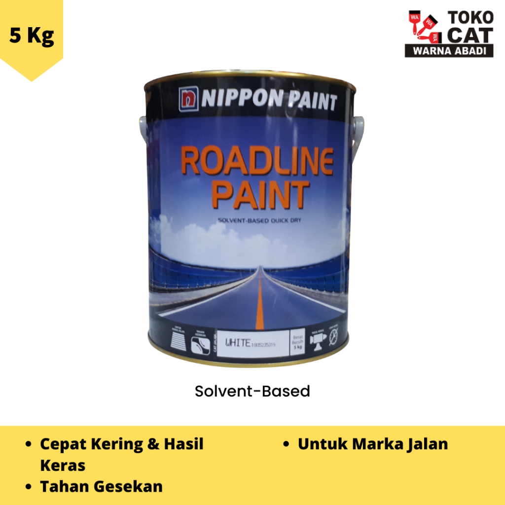 Jual CAT JALAN NIPPON ROADLINE KEMASAN 5KG | Shopee Indonesia