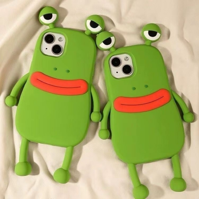 Jual FUNNY CARTOON FROG CASE FOR IPHONE | Shopee Indonesia