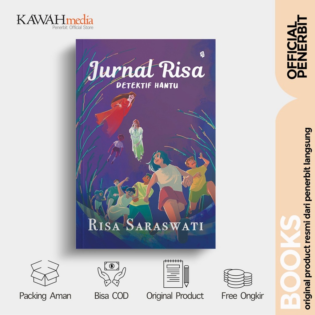 Jual Buku Novel Horor Jurnal Risa Detektif Hantu Risa Saraswati Bukune ...