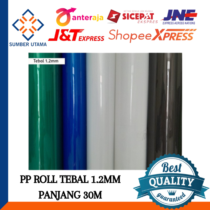 Jual Fiber Pagar Penutup Pagar Rumah Tebal 1.2mm Polos Tinggi 1m ...