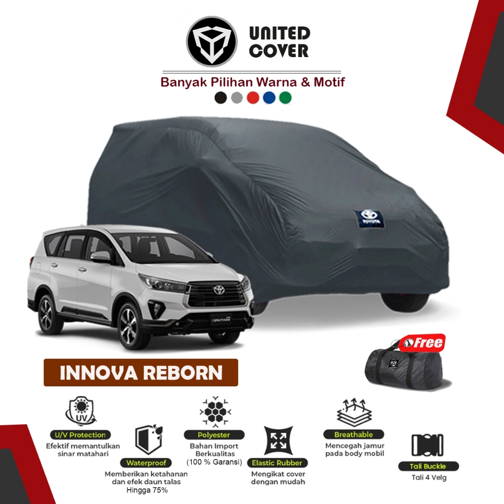 Jual Body Cover Mobil Innova Reborn / Sarung Selimut Mobil Inova ...