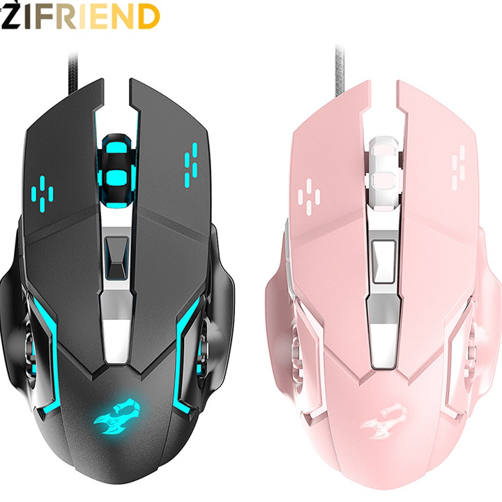 Jual Paling Laris!! ZIFRIEND A903 Black USB Wired Gaming Mouse 2400DPI ...