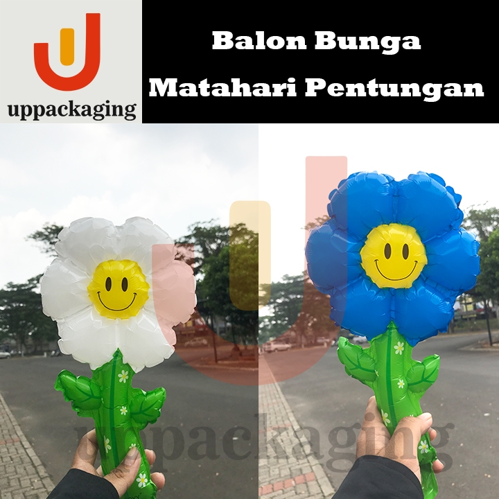 Jual Balon bunga matahari Balon Foil Pentungan Bunga balon Balon ulang ...