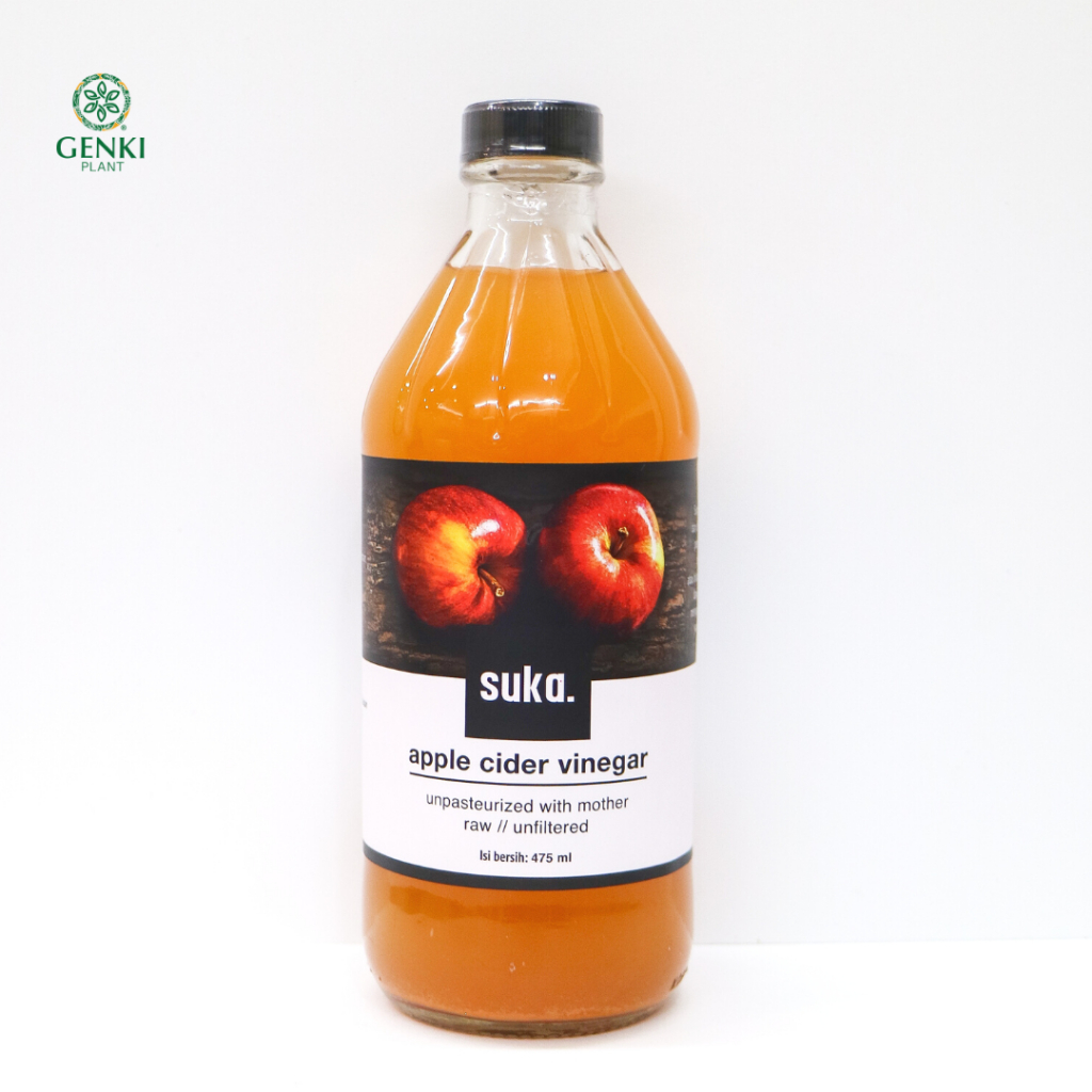 Jual Suka Apple Cider Vinegar With Mother Cuka Apel 475 Ml Shopee Indonesia