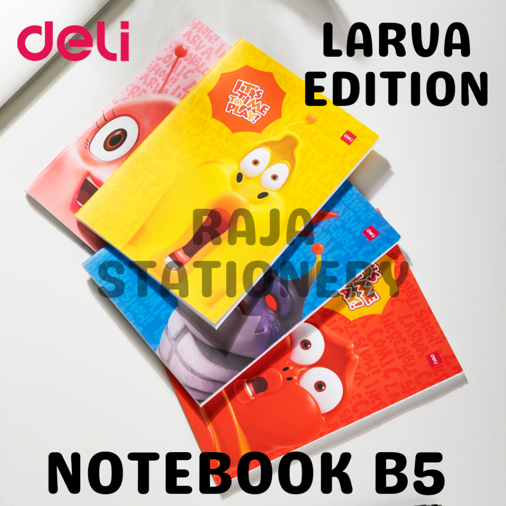 Jual Deli Notebook B5 Sewing Cover / Buku Tulis Deli B5 Motif Larva ...
