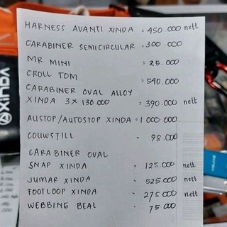 Jual PAKET SRT SET. ALAT SAFETY UNTUK CAVING, CLIMBING, REPLING, RESCUE ...