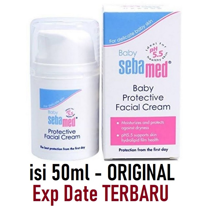 Jual Lotion Muka Baby Sebamed Protective Facial Cream 50ml PH 5,5 5.5 ...