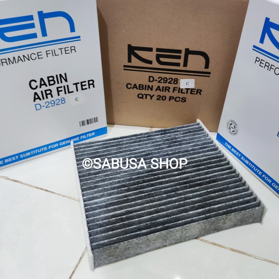 Jual Filter AC HEPA Carbon Toyota Innova Reborn New Zenix Fortuner VRZ ...