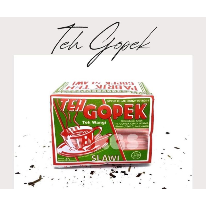 Jual TEH GOPEK 1 PCK (10 pcs) | Shopee Indonesia