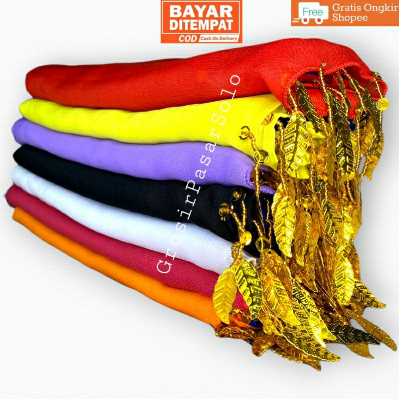 Jual Selendang tari anak / sampur anak murah / selendang tari ronce ...