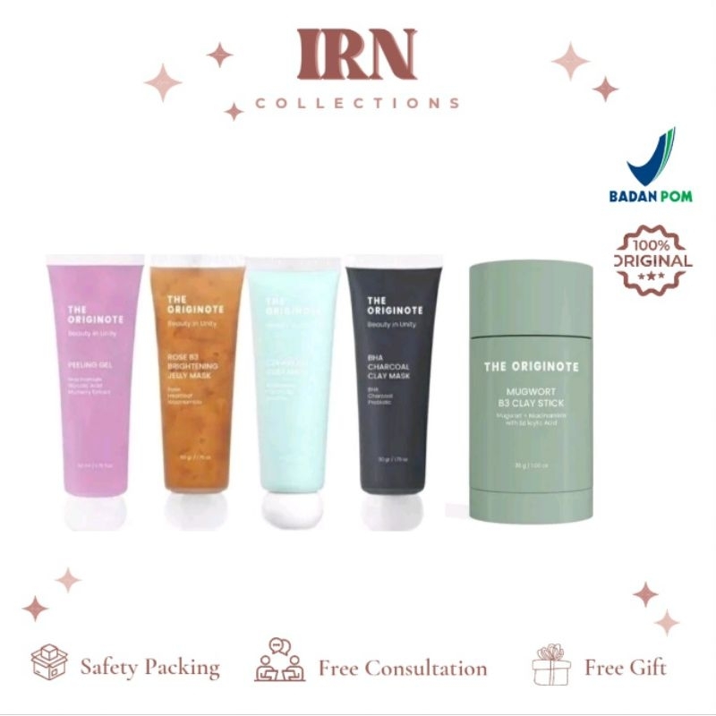 Jual Masker The Originote Series | Mugwort B3 Clay Stick Mask | BHA ...