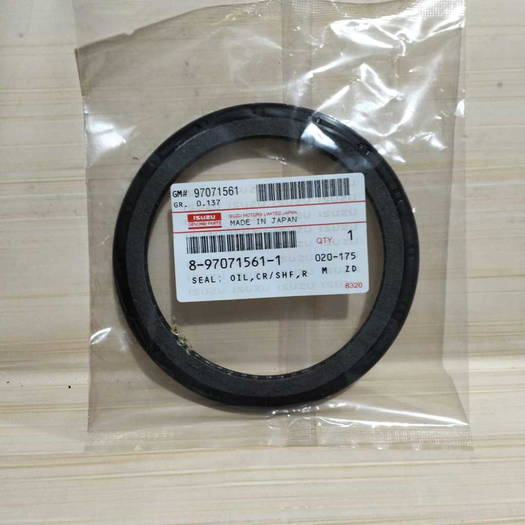 Jual OLI OIL SEAL CRANKSHAFT CRANK SHAFT KER KRUK AS BELAKANG WOLL ...