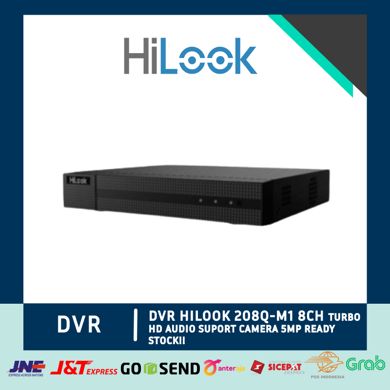 Jual DVR HILOOK 208Q-M1 8CH TURBO HD AUDIO SUPORT CAMERA 5MP READY STOCK!! | Shopee Indonesia