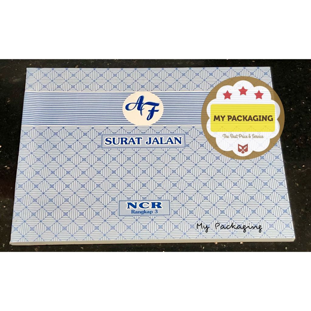 Jual Buku Nota Surat Jalan 1/2 Folio NCR Rangkap 2 , 3 , 4 ply Rangkap ...