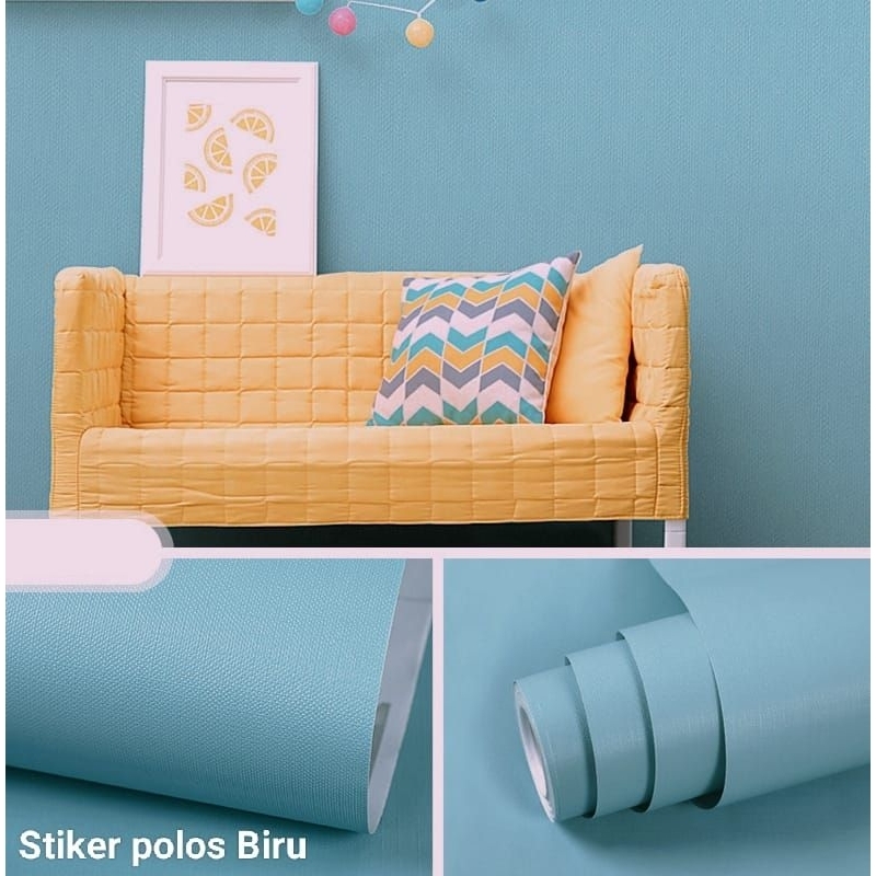 Jual Wallpaper Dinding Ukuran 45 Cm X 375 Cm Motif Polos Warna Pastel ...