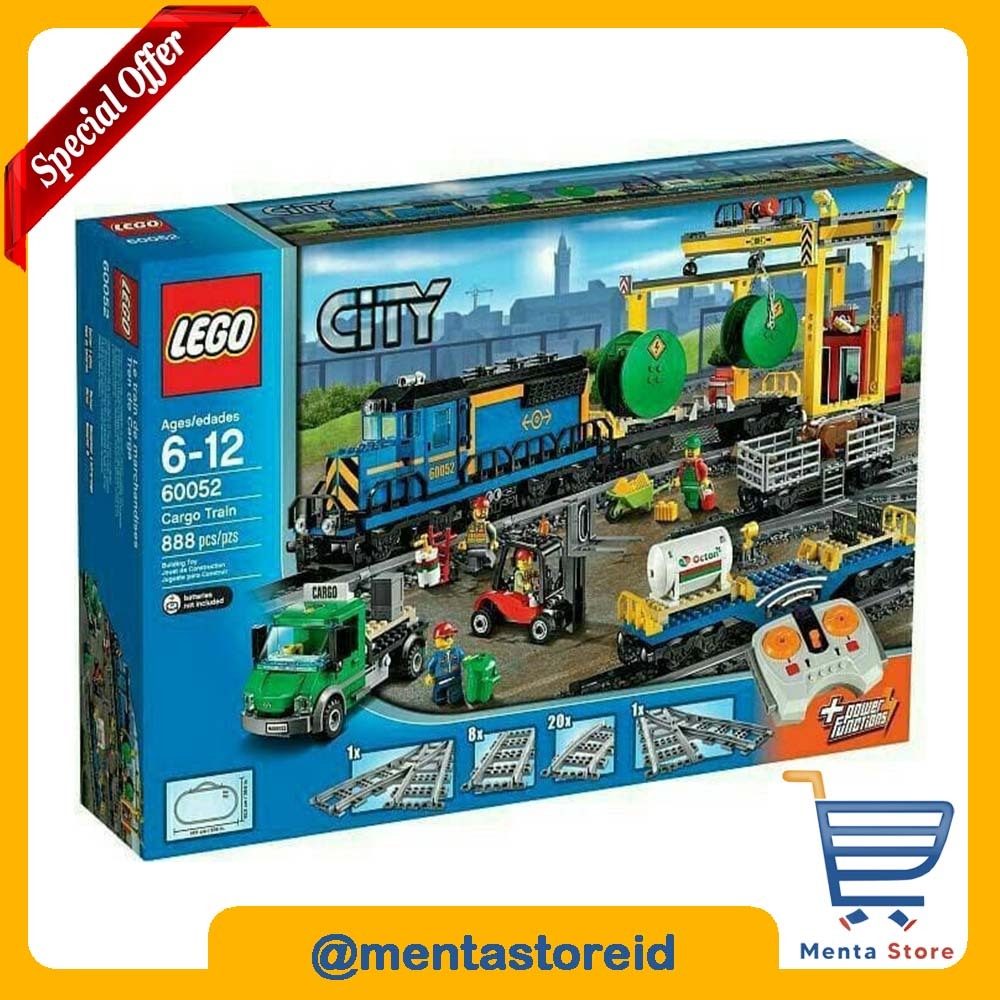 Jual LEGO # 60052 CITY CARGO TRAIN | Shopee Indonesia