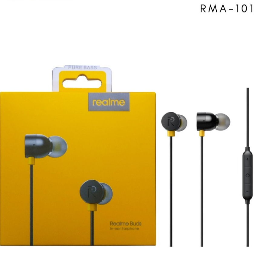 Jual Handsfree Realme Original Rma-101 Headset Realme Buds Rma-101 ...