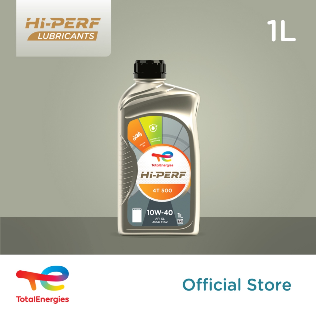 Jual TotalEnergies - Hi-Perf 4T 500 10W-40 Oli Motor 1L | Shopee Indonesia