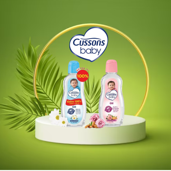 Jual CUSSONS BABY OIL / BABY OIL / Cusson Baby Oil 100ml + 100ml Dan ...