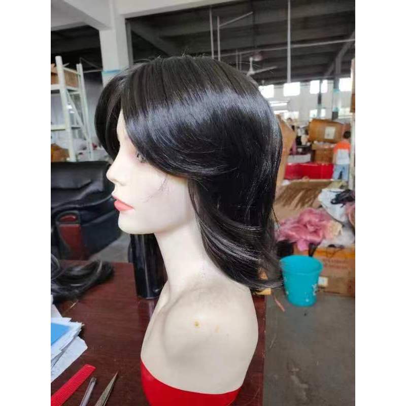 Jual Wig Human Hair Original Handsome Cos Juvenile Wolftail Hair Wig ...