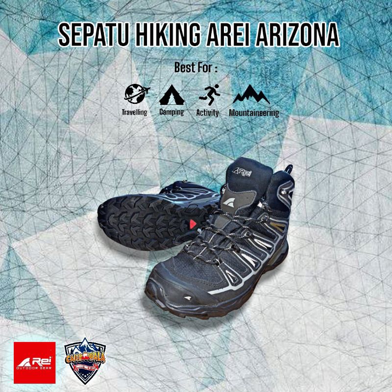 Jual Sepatu Hiking Arei Arizona | Shopee Indonesia