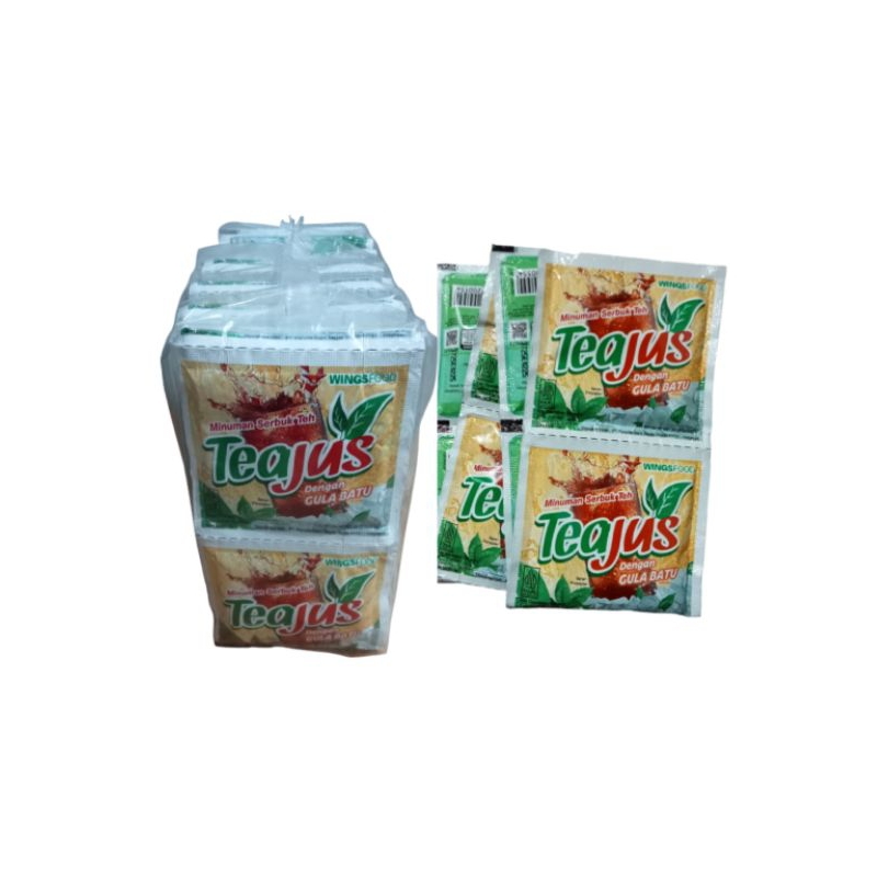 Jual Teajus Gula Batu sepak isi 6 renceng 60 Sachet @7g | Shopee Indonesia