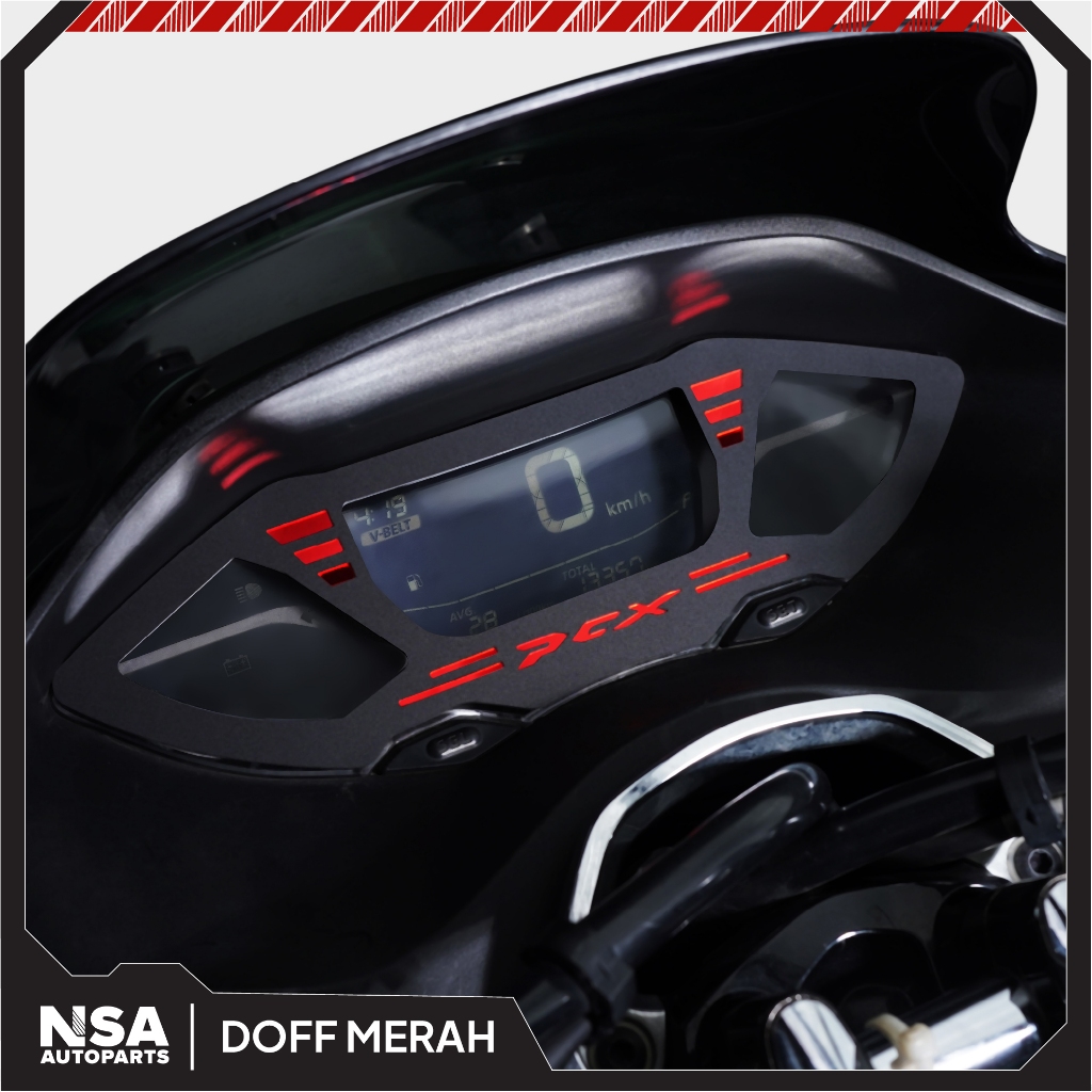 Jual GARNISH SPEEDOMETER PCX 160 VARIASI BAHAN AKRILIK CARBON KEVLAR ...