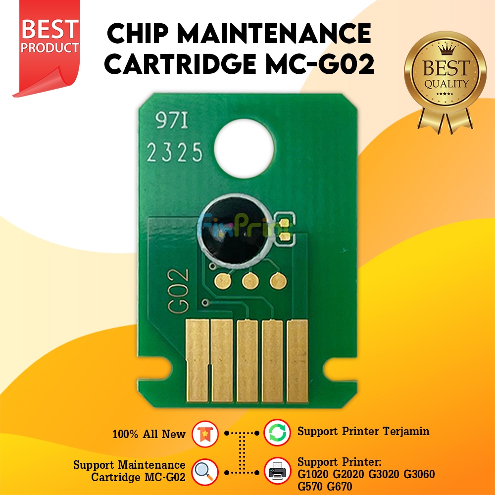 Jual Chip Maintenance Cartridge MC-G02 MCG02 New, Reset Waste Ink Pad ...