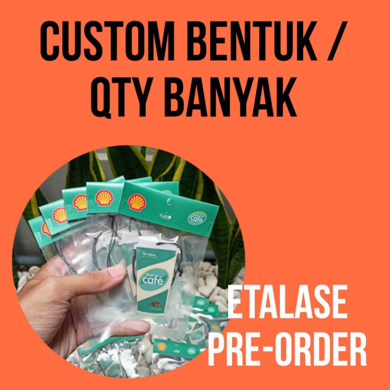 Jual Pengharum Mobil Foto&Bentuk Custom - Pre-Order (KUTHO Custom Air ...