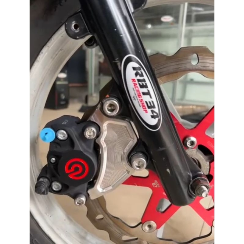 Jual Breket Kaliper Brembo Accossato 2 Piston Yamaha Mx King 300 Mm | Shopee Indonesia