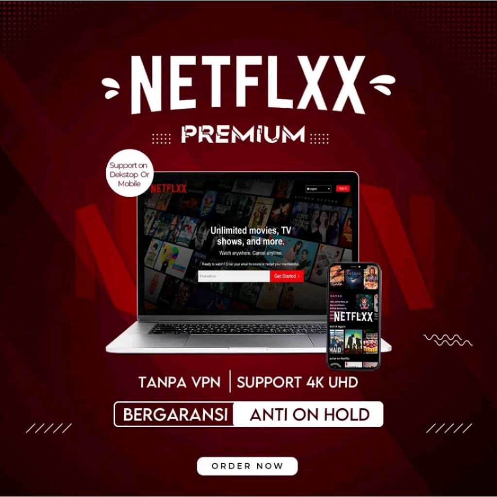 Jual NETFLIXXX PREMIUM ANTI HOLD (FULL DURASI FULL GARANSI)ORIGINAL | Shopee Indonesia