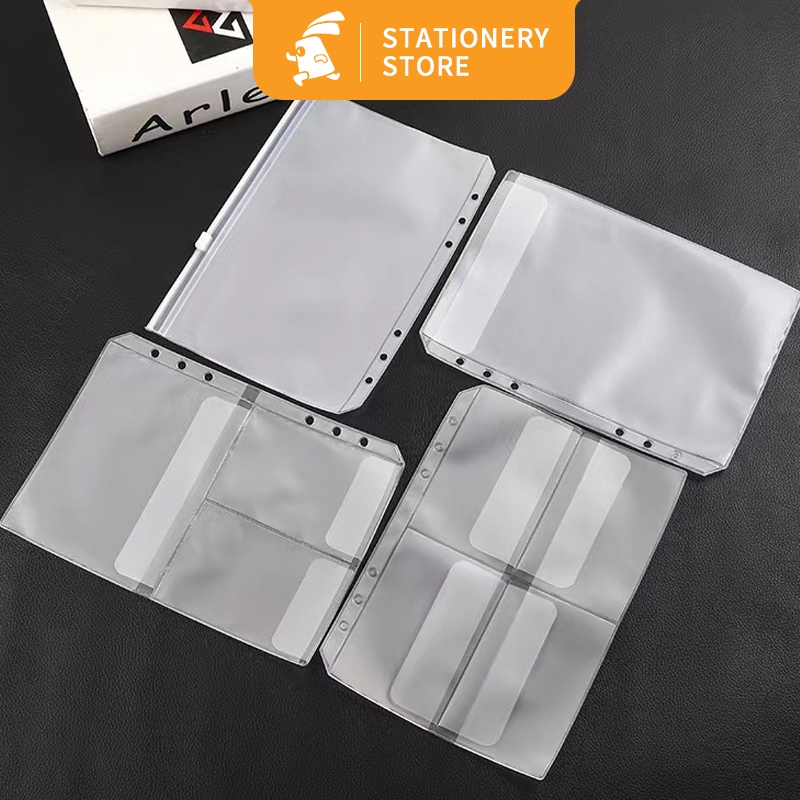 Jual A6 A5 Binder Pocket Kantong / Ziplock bag / Pouch / Zipper PVC ...