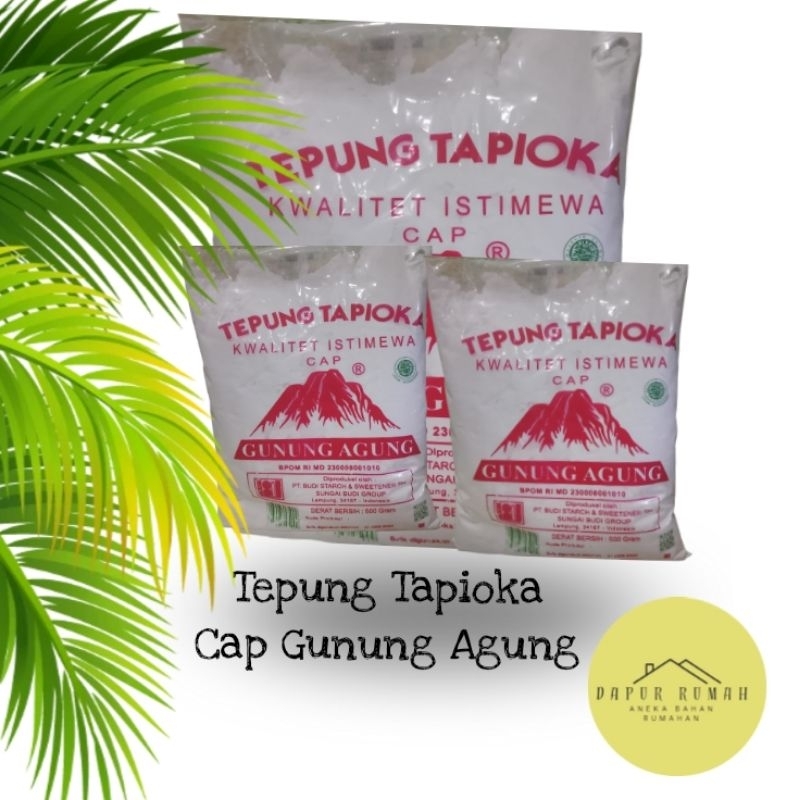 Jual Tepung Tapioka Cap Gunung Agung 500g | Shopee Indonesia