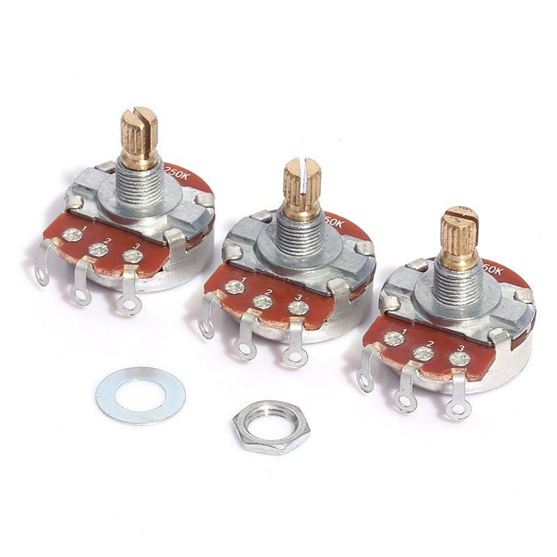 Jual POTENSIO GITAR ELEKTRIK A250 K POTENSIOMETER A 250 K | Shopee ...
