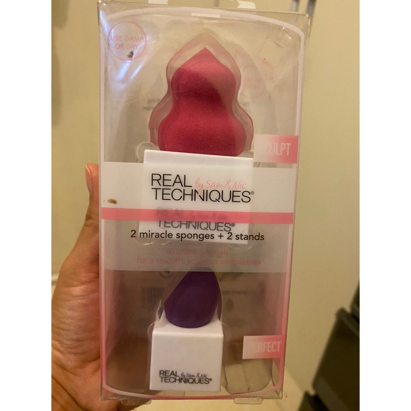 Jual Real Techniques 2 Miracle sponges | Shopee Indonesia