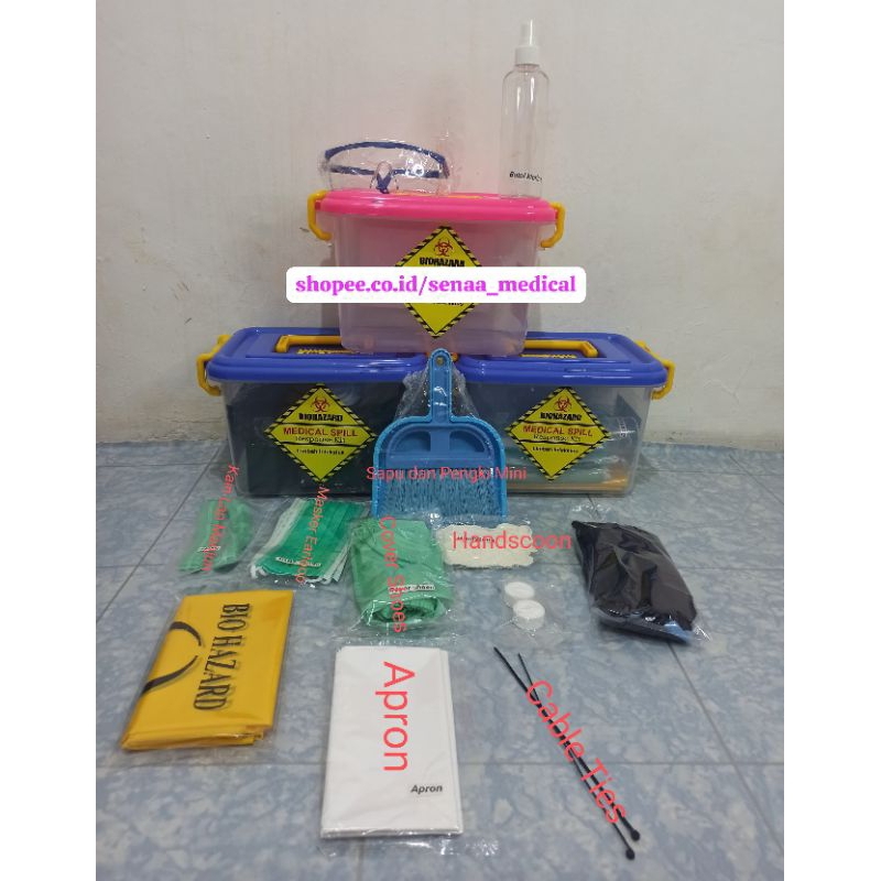 Jual Senaa Medical Spill Kit Response / Rumah Sakit APD / Klinik ...