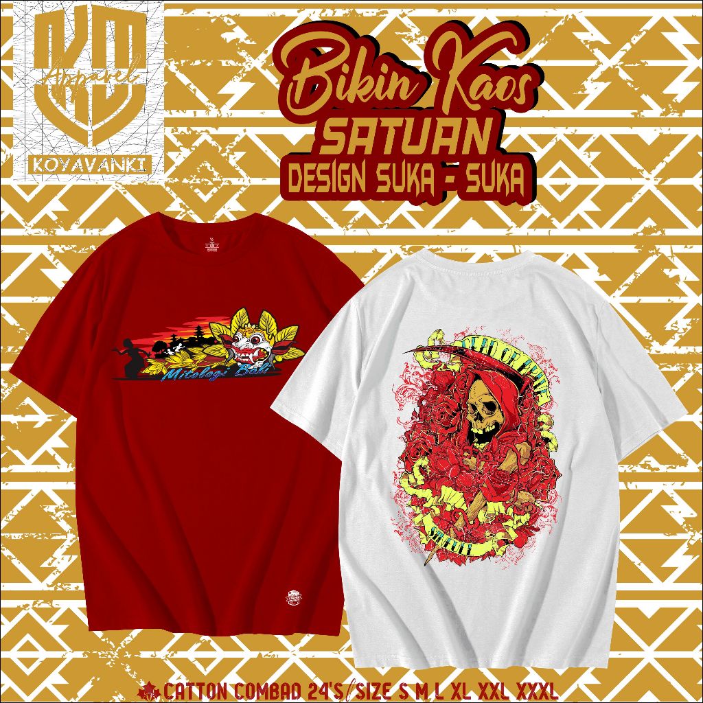 Jual kaos custom sablon design suka suka | Shopee Indonesia