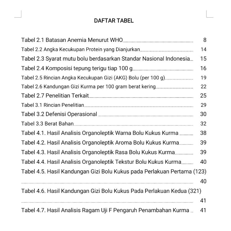 Jual PEMBUATAN DAFTAR ISI, DAFTAR TABEL, DAFTAR GAMBAR DLL | Shopee ...