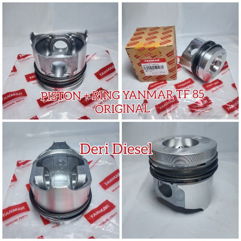 Jual piston + ring tf 85 asli yanmar piston w/ring tf 8,5 pk original | Shopee Indonesia