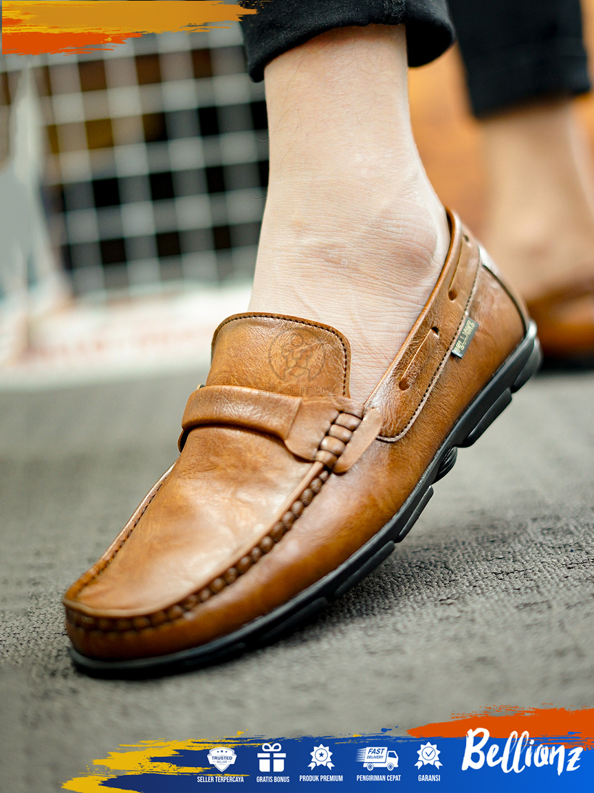Jual SEPATU LOAFERS PRIA CASUAL PANSUS ASLI ORIGINAL MOCASSIN PANTOPEL ...