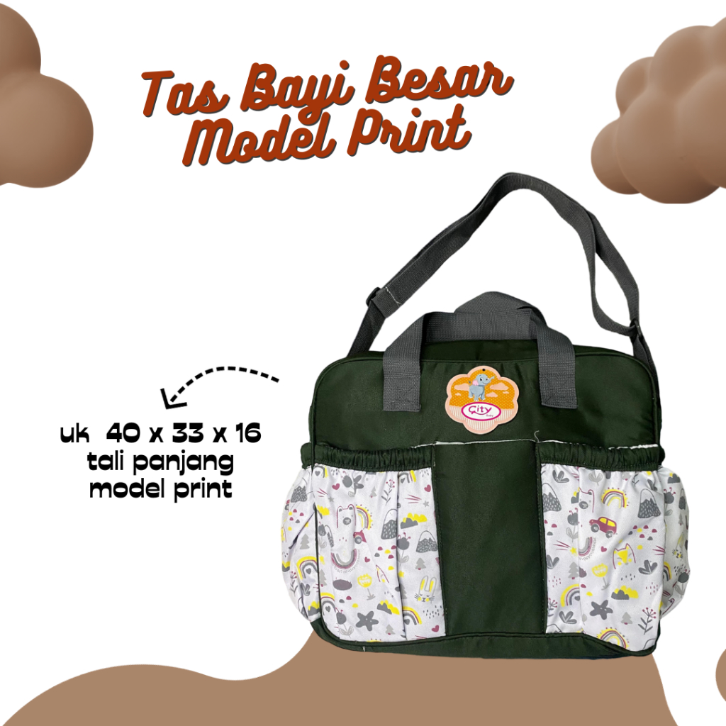 Jual Tas Bayi Ukuran Besar Tas Bayi Ransel Bayi Model Print | Shopee ...