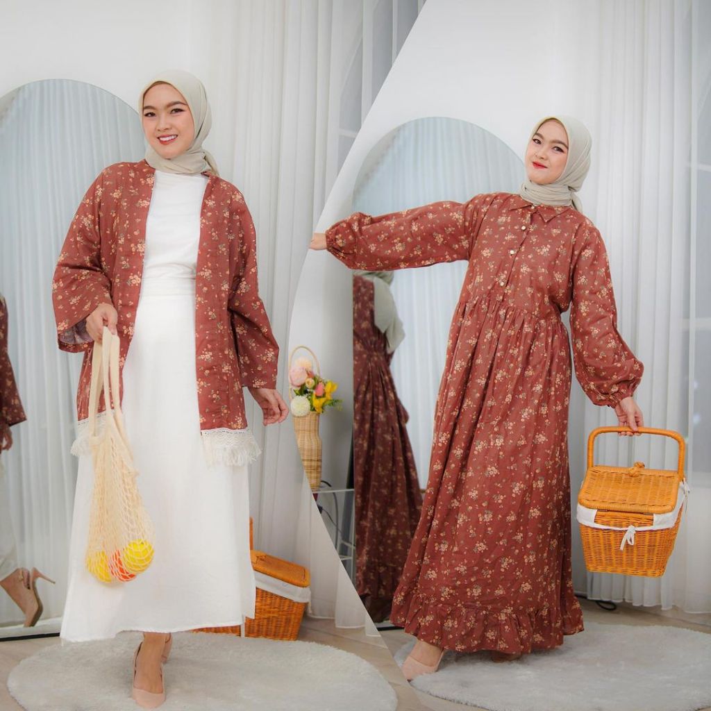 Jual Alea Outer | Outer vintage | Outer Linen | Shopee Indonesia