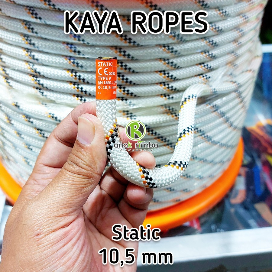 Jual TALI KARMANTEL TALI CARMANTEL KAYA ROPES LUPA STATIK 10,5 mm ...