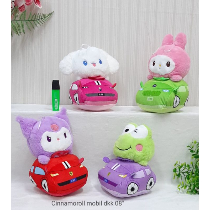 Jual Boneka Cinnamoroll Mobil Dkk 20cm Melody Kuromi Frog kado anak ...