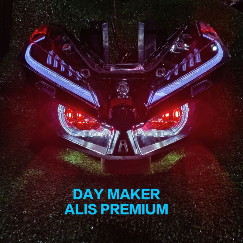 Jual LAMPU PROJIE BILED ICC WAR 65WATT WATT & DAYMAKER ALIS RGB/RUNNING ...