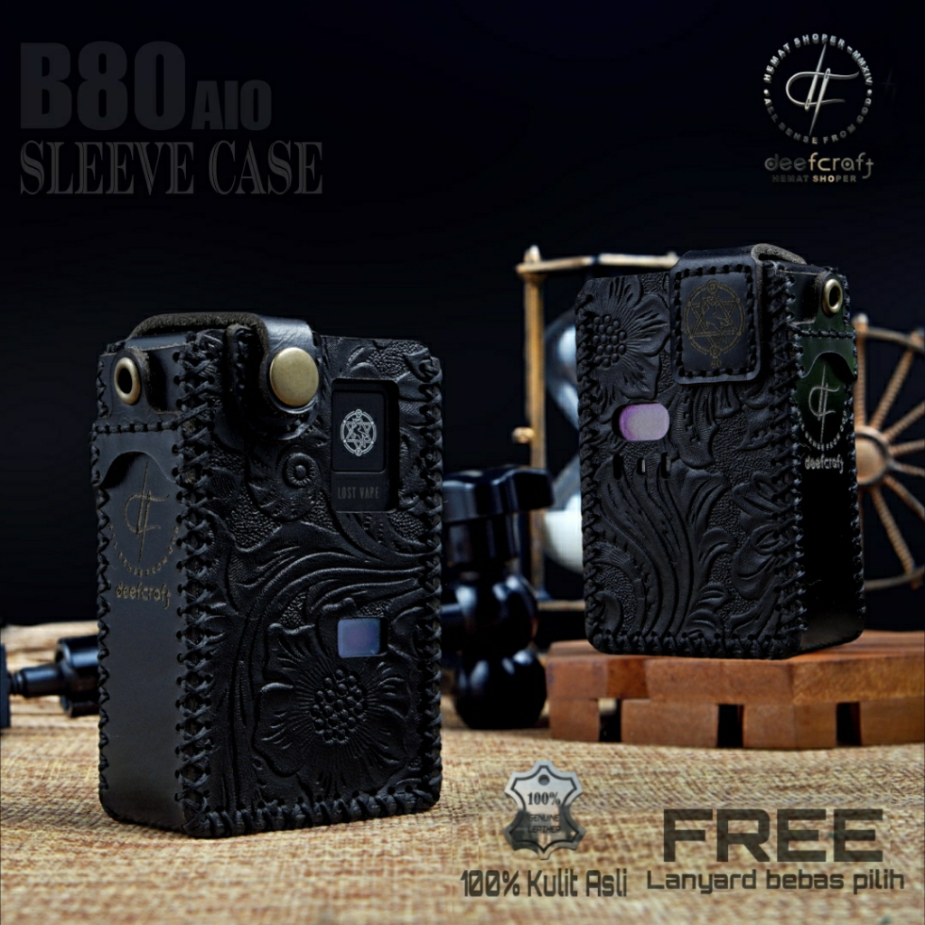 Jual Casing Kulit Asli B8O(Al0) Motif Black Batik +gantungan | Shopee ...