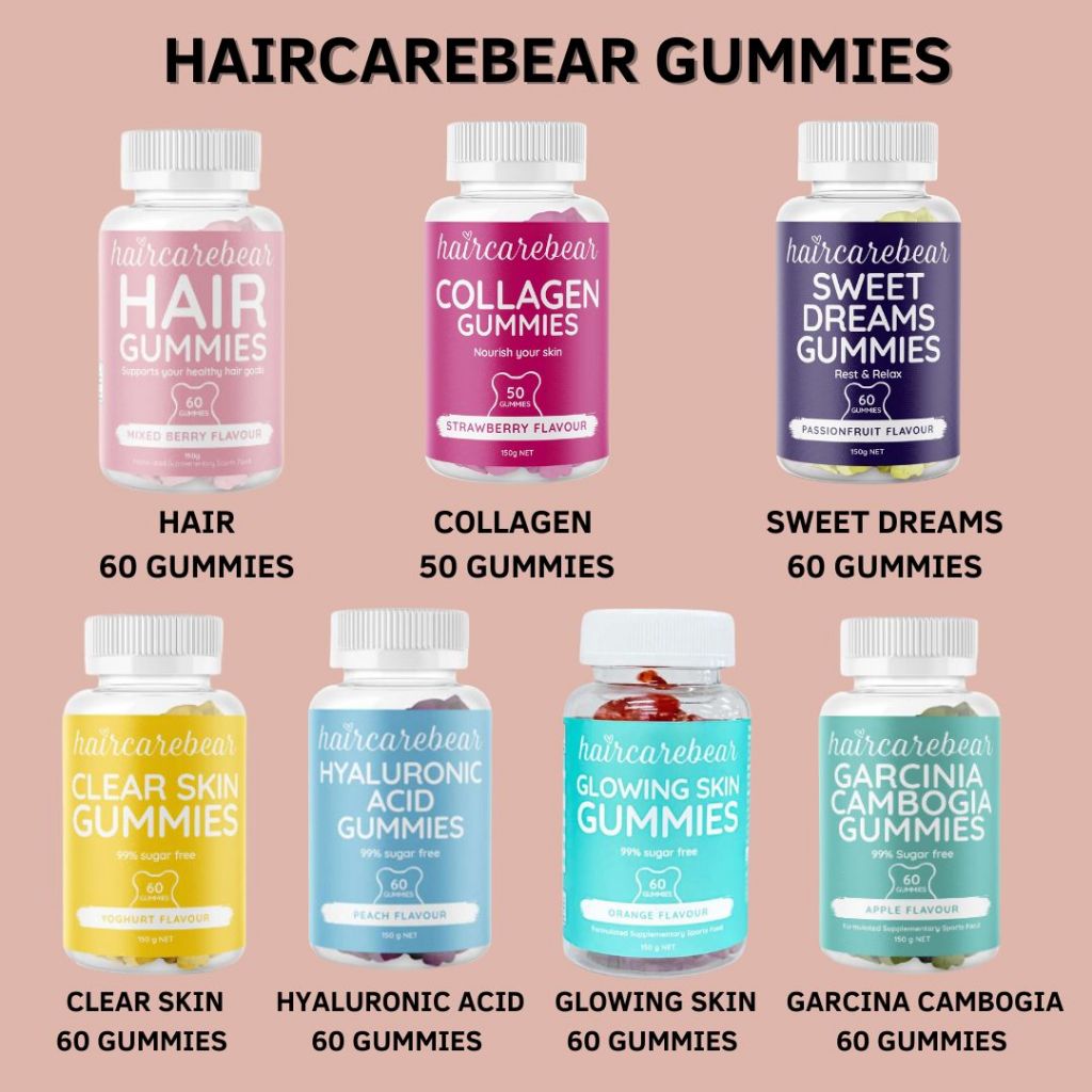 Jual Haircarebear Haircare Bear Gummies All variant - Hair, Collagen ...