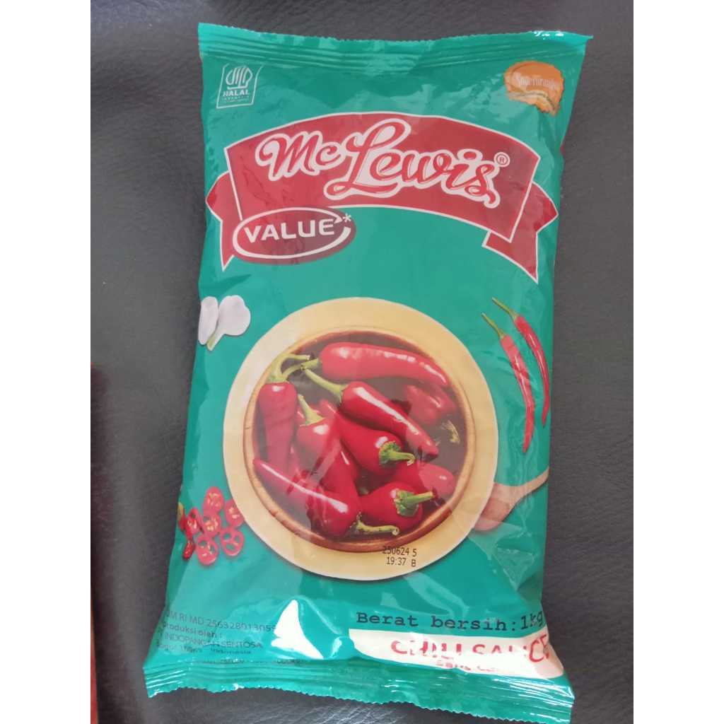 Jual MC LEWIS CHILI SAUCE VALUE - MC LEWIS SAUS CABE 1KG | Shopee Indonesia