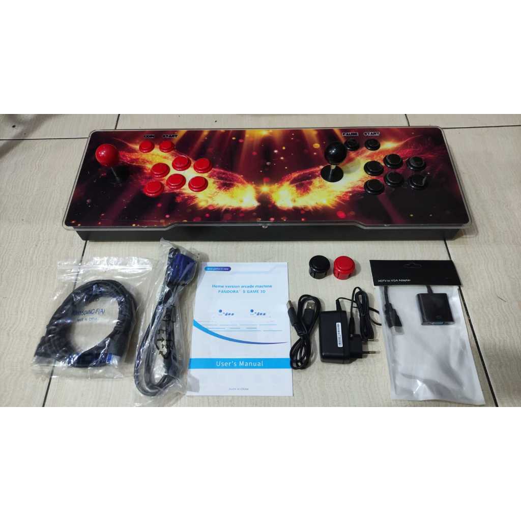 Jual PANDORA 19S Arcade Games Fighting Stick 3D Game Box Video Game ...